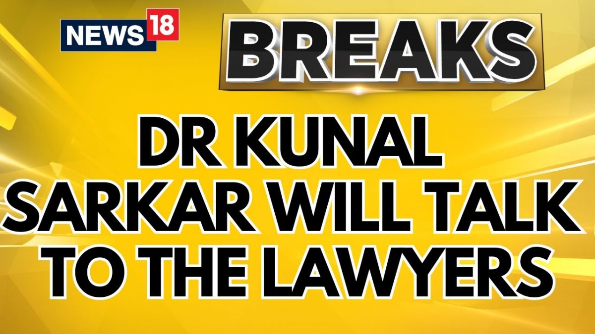 Dr Kunal Sarkar Will Now Talk To The Lawyers And Take The Next Step | Kolkata Rape Murder Case ...