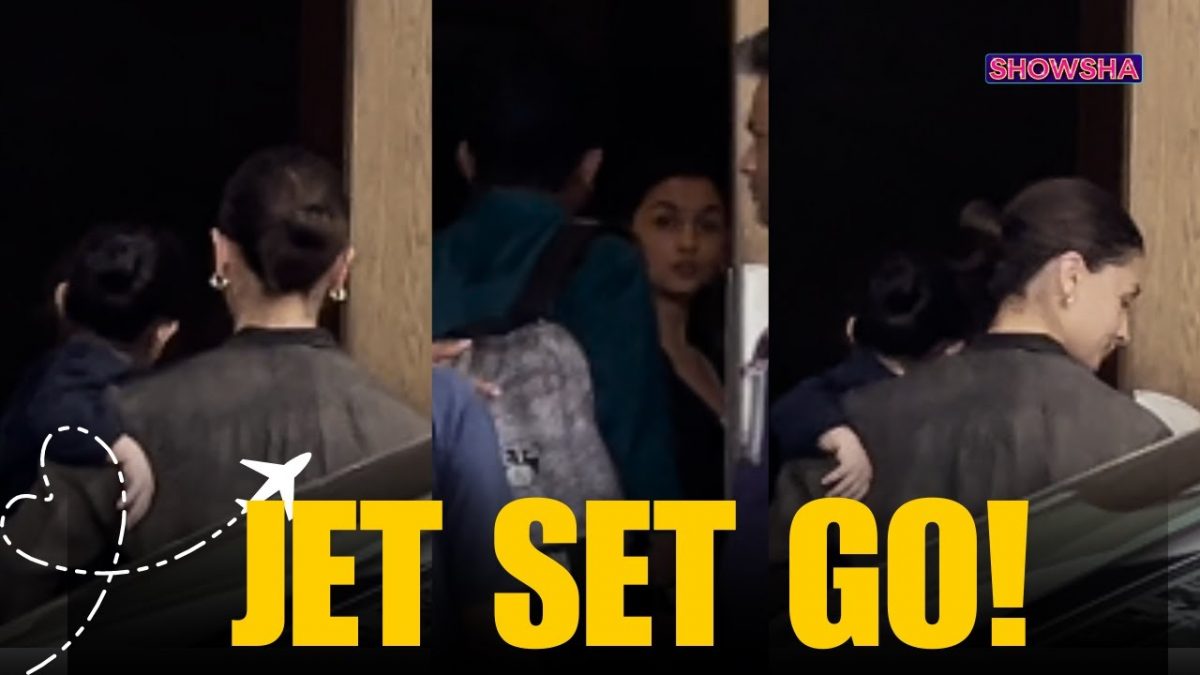 Alia Bhatt & Baby Raha Jet Off In Style From Mumbai; Ranbir Kapoor ...