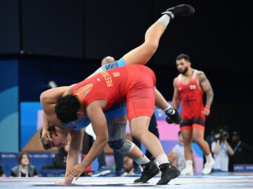 Paris Olympics 2024: Reetika Hooda Falls to Top-Seed Aiperi Medet Kyzy in Quarterfinal of Women ...