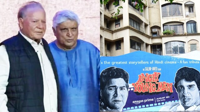 Angry Young Men: Salim Khan And Javed Akhtar Honored With Mural In ...