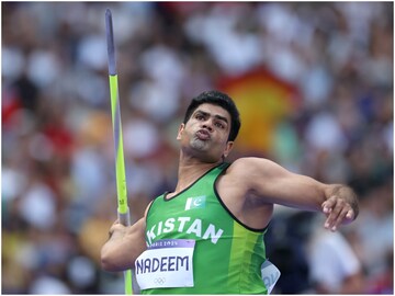 Pakistan's Arshad Nadeem Breaks Olympic Record in Men's Javelin With 92 ...