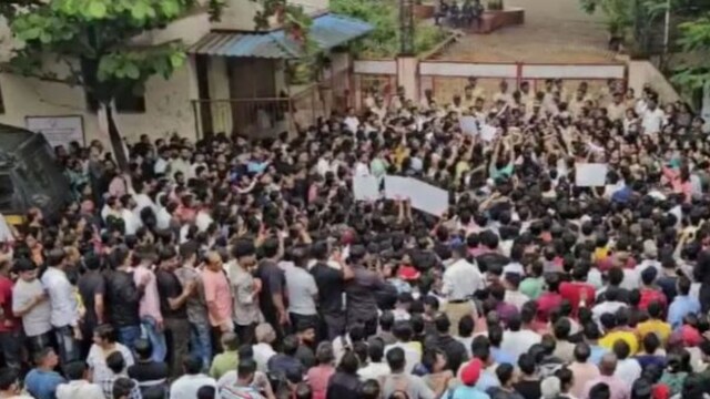 Badlapur: Sweeper Held for Sexually Assaulting Two Girls Aged 4 in ...