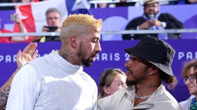 ‘So Proud Of You:’ Lewis Hamilton Cheering For American Fencer Miles ...