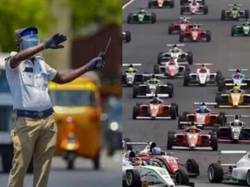 Formula 4: Traffic Diversions as Chennai Hosts India's First Night ...