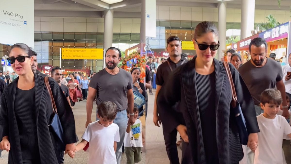 Kareena Kapoor, Saif Ali Khan Along With Kids Taimur, Jeh Return Mumbai, After Summer Vacay ...