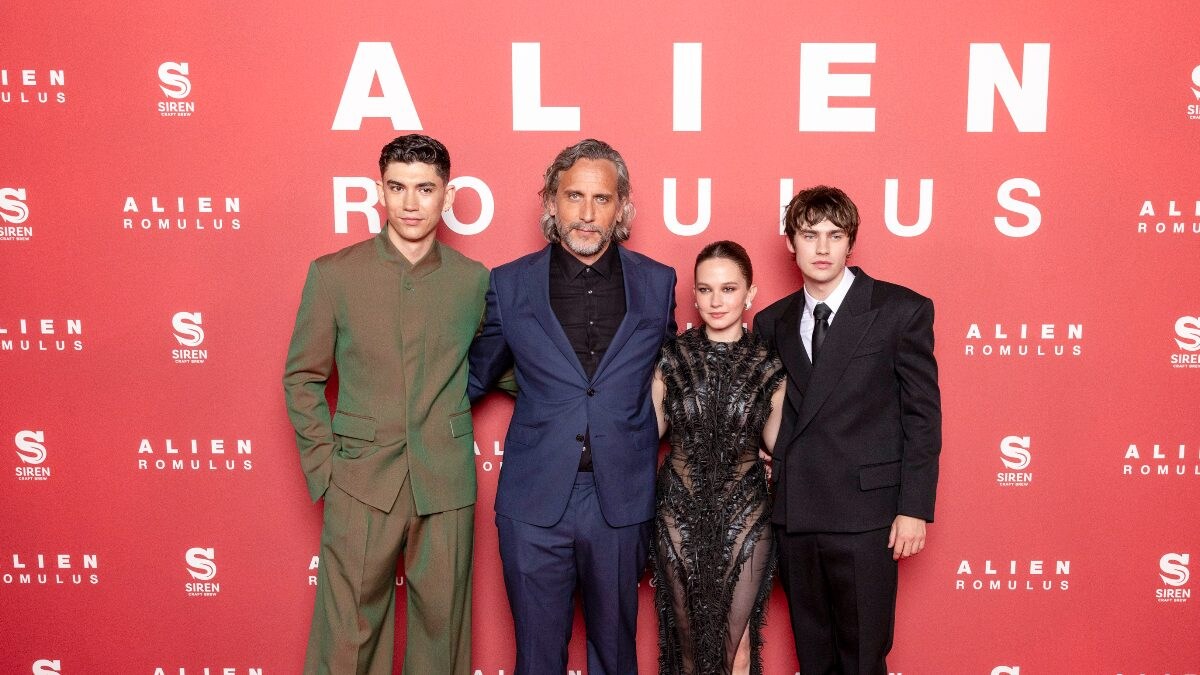Alien Romulus: Cailee Spaeny, Archie Renaux and Fede Álvarez Attend ...