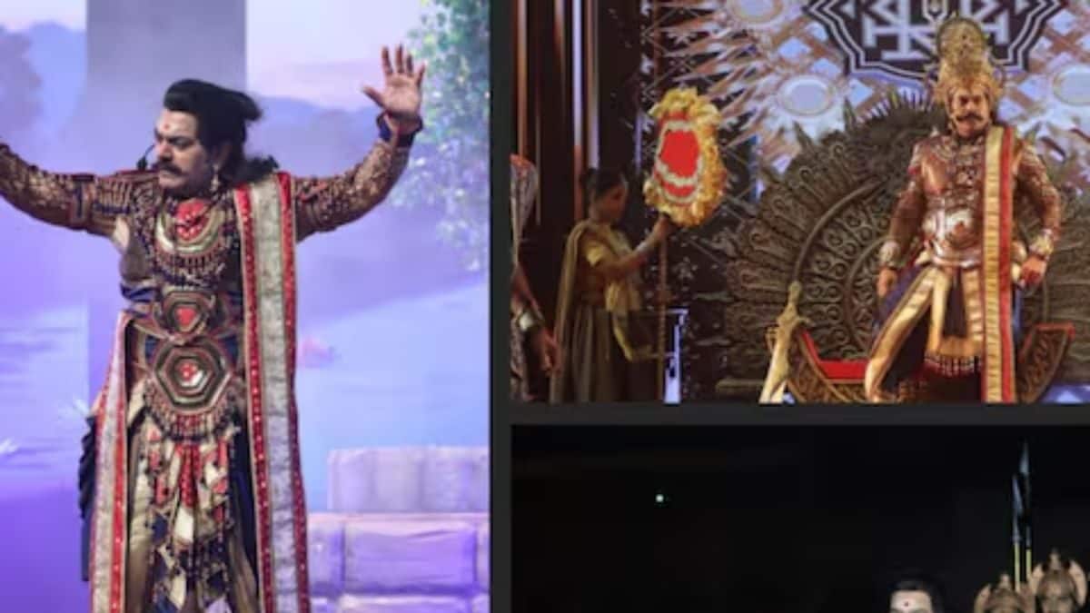 Ashutosh Rana Stuns Audience With His Portrayal Of Ravan In This Play ...