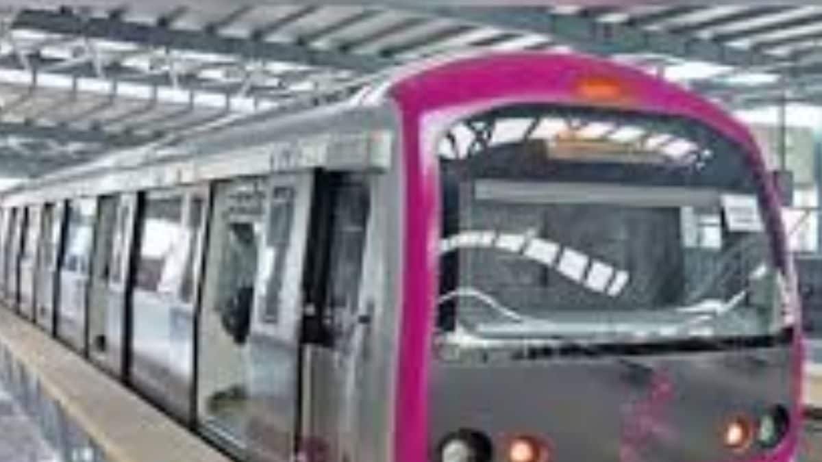 Bengaluru: Pink Line Metro Set To Roll By 2026, Underground Tunneling ...