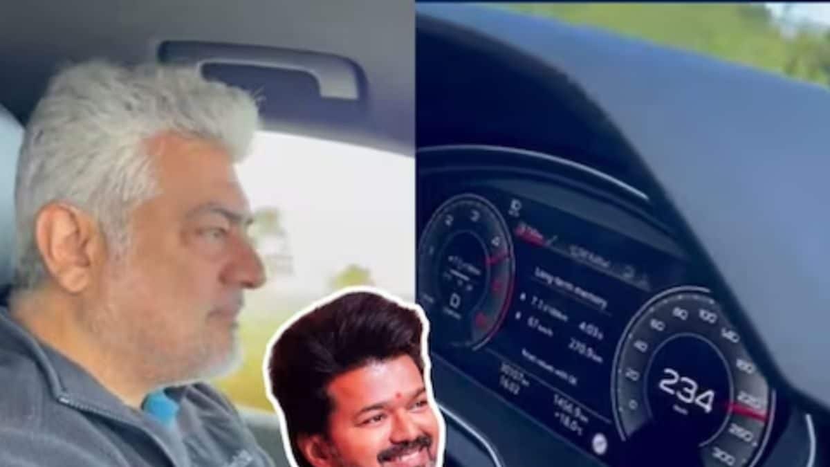 Watch: Ajith Kumar Drives His Audi At 234 Km/h | Movies News - News18