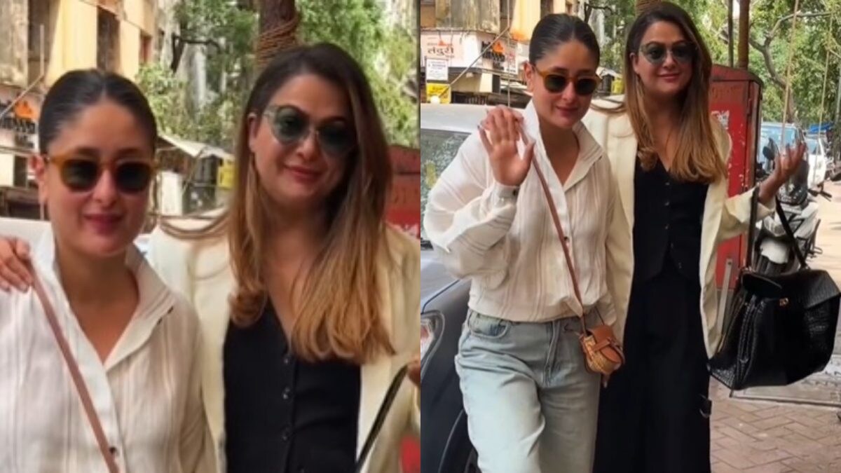 Kareena Kapoor And Amrita Arora Twin In White Outfit As They Get Papped ...