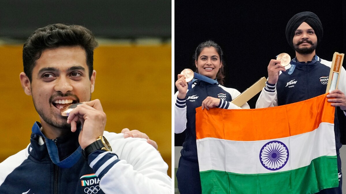 Swapnil Kusale Joins Manu Bhaker and Sarabjot Singh as Shooters Continue to Shine; Full List of ...