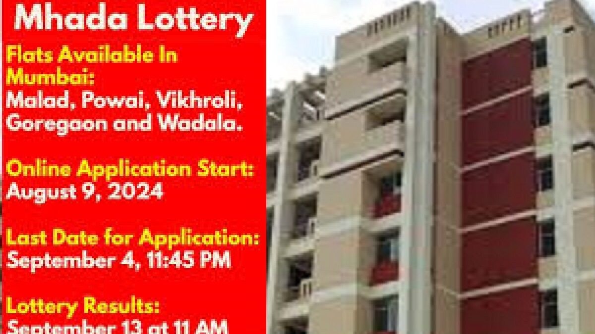MHADA Lottery: Online Registration Starts, How to Apply? 2000 Flats Up ...