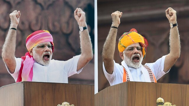 PM Modi's Independence Day Speeches: Reflections On 2014 & 2019 Post ...