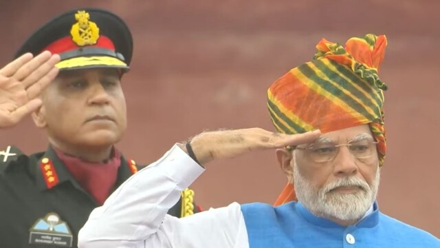 Independence Day 2024: Modi Picks Leheriya Turban for Red Fort Address ...