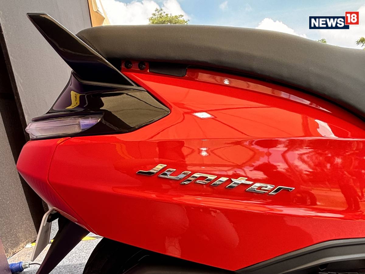 TVS Jupiter 110 in Pics: See Design, Features, and More