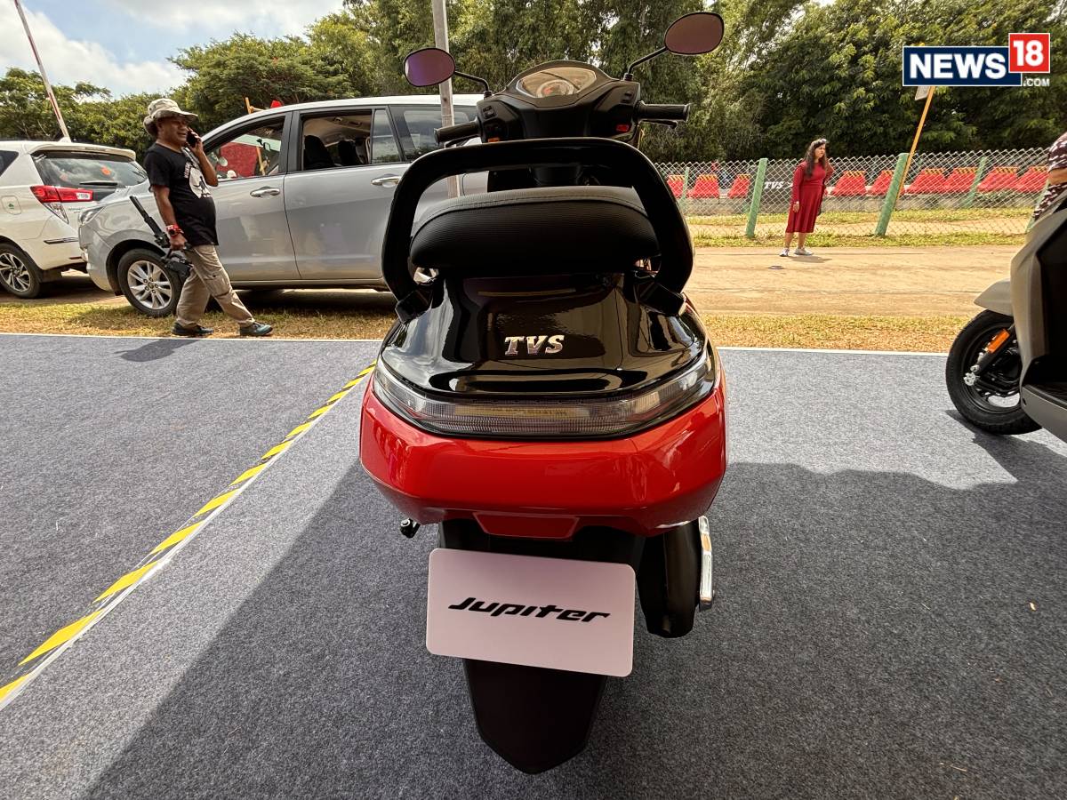 TVS Jupiter 110 in Pics: See Design, Features, and More
