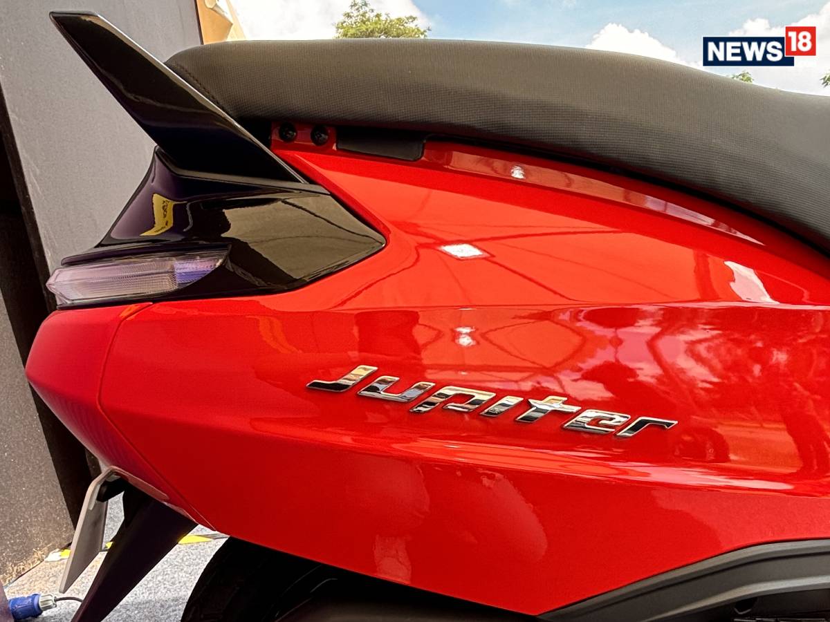 TVS Jupiter 110 in Pics: See Design, Features, and More