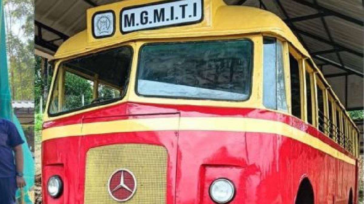 Vintage 1962 Mercedes-Benz Bus Revived By Students, Now On Display At ...