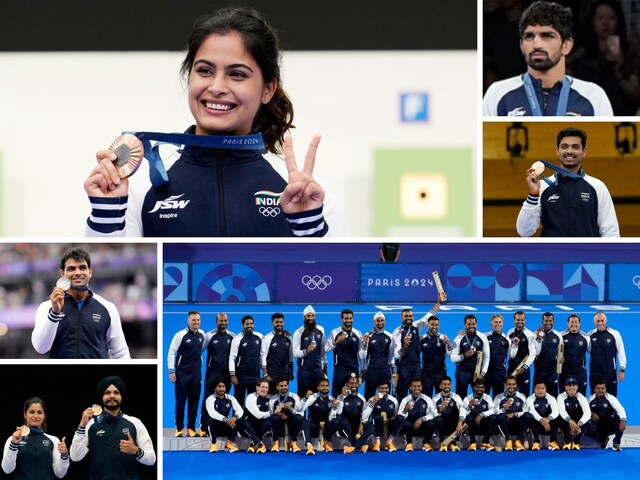 Manu Bhaker's Double Bronze Headlines India's 6-Medal Success in Paris ...