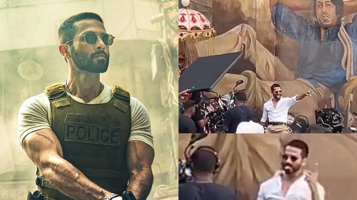Shahid Kapoor Smokes Cigarette, Dances In Front Of Amitabh Bachchan's Mural During Deva Shoot ...