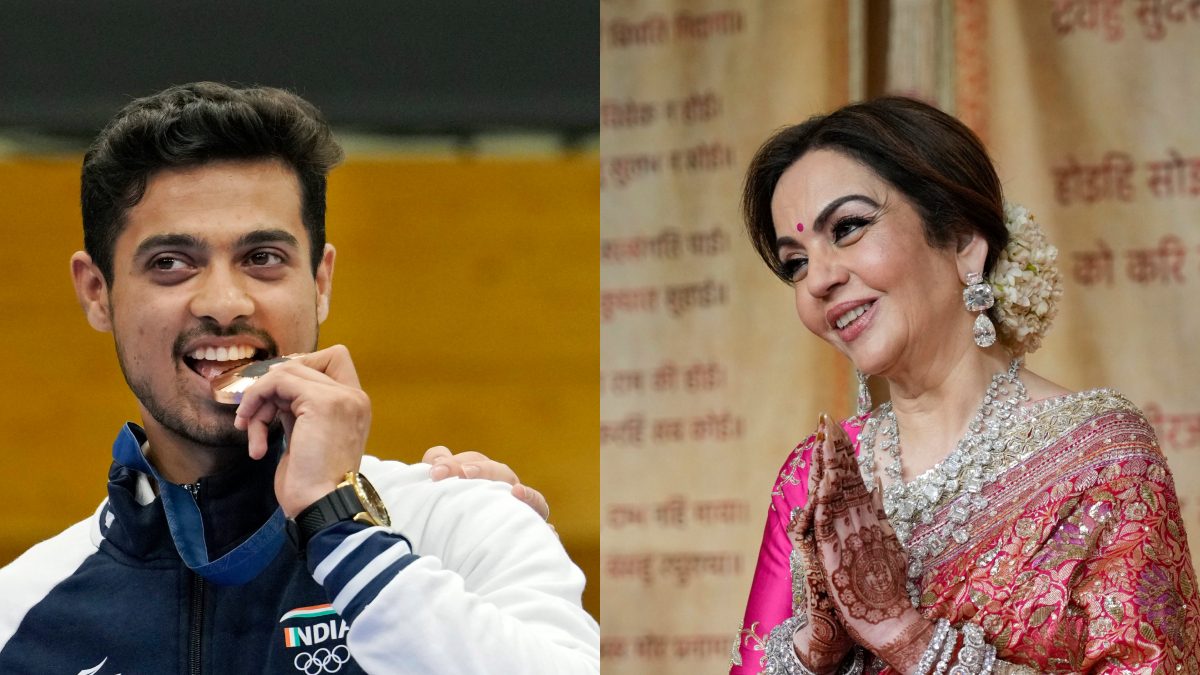 'Incredibly Proud': IOC Member Nita Ambani Congratulates Shooter ...