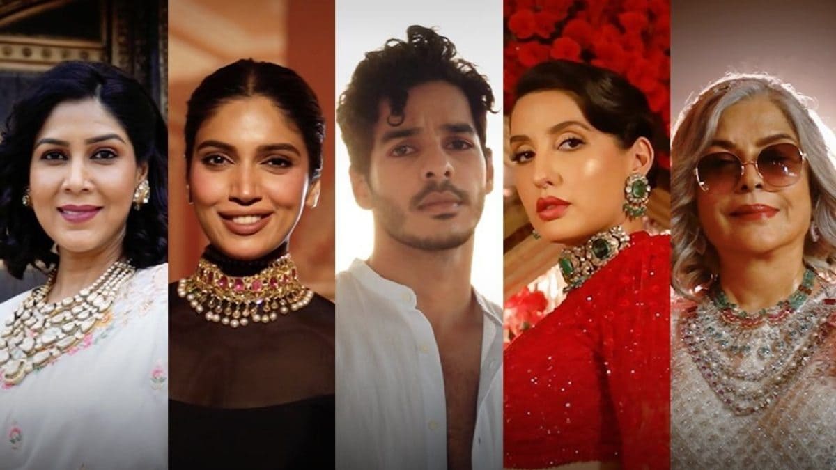 The Royals First Look: Bhumi, Ishaan To Roll Out a Desi Bridgerton ...