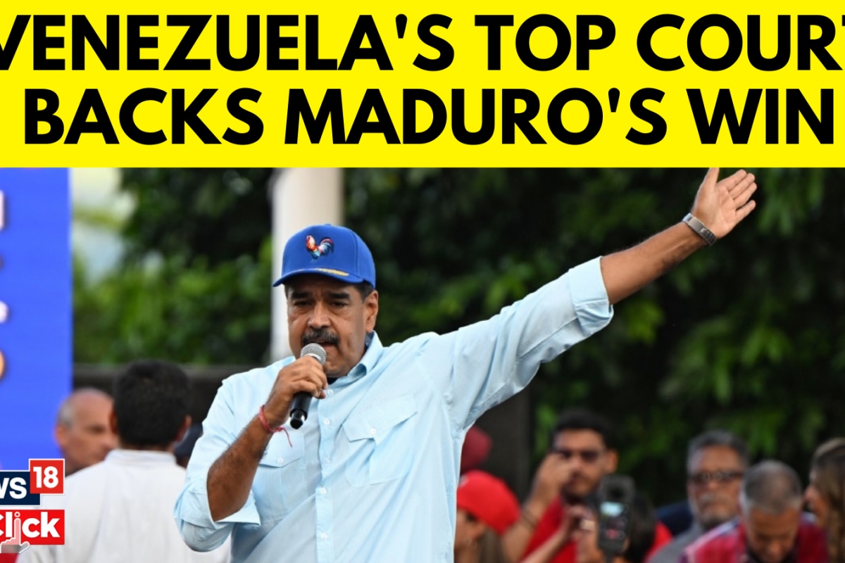 Venezuelas Top Court Ratifies Maduro Election Win As Government ...