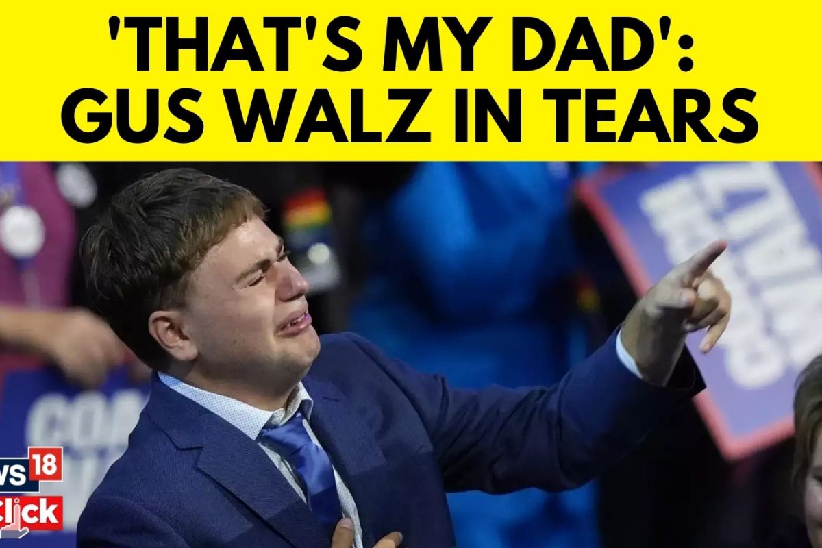 ‘That’s My Dad!’: Tim Walz’s Son Gus Bursts Into Tears During Fathers ...