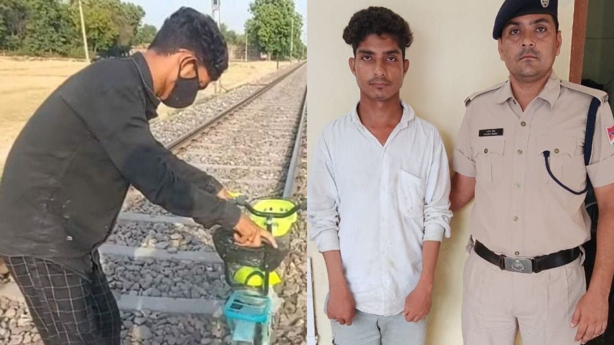 YouTuber Gulzar Sheikh Arrested For Vandalising Railway Tracks For ...