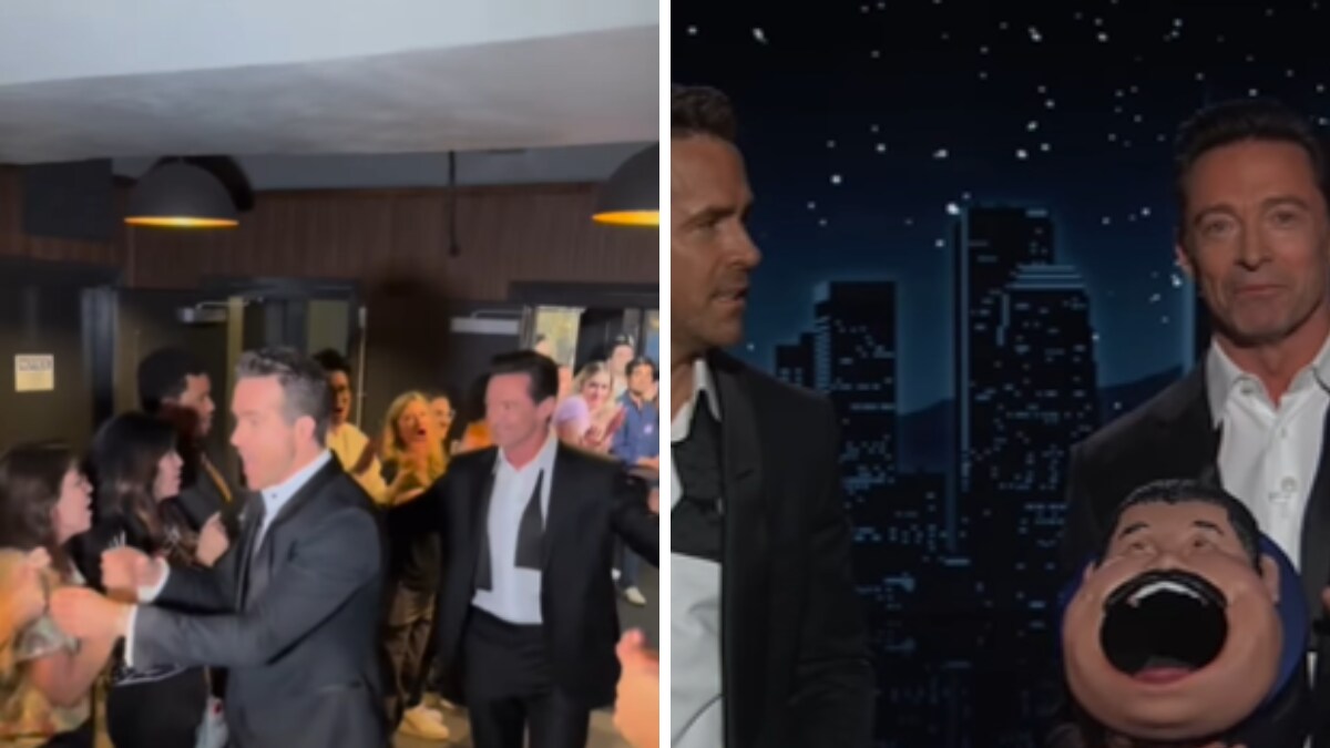 Deadpool & Wolverine's Hugh Jackman Shares BTS Video From Jimmy Kimmel Live Sets. Fans Are ...