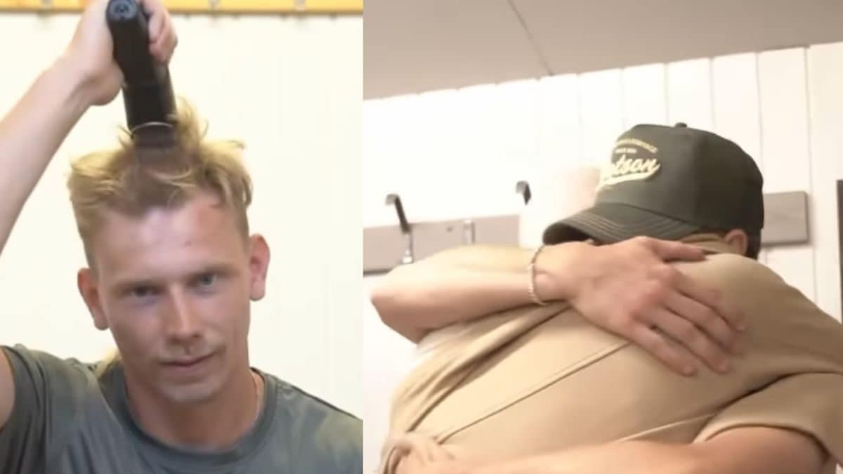 Watch: Football Players Shave Heads To Support Captain Battling Cancer ...