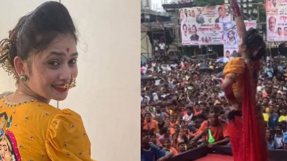 Dancer Gautami Patil Shares Glimpses From Her Show At Dahi Handi ...