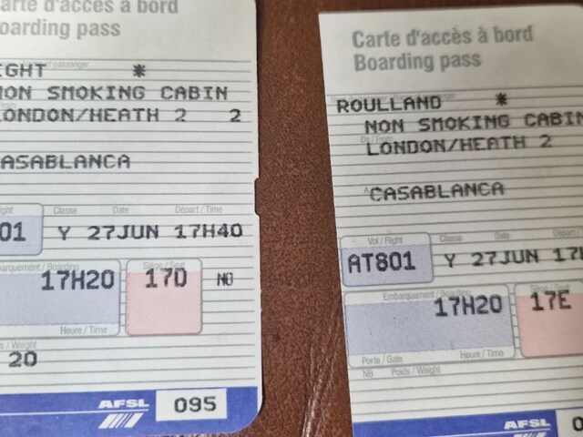 Old Boarding Passes Reveal Surprising Details On Air Travel History ...