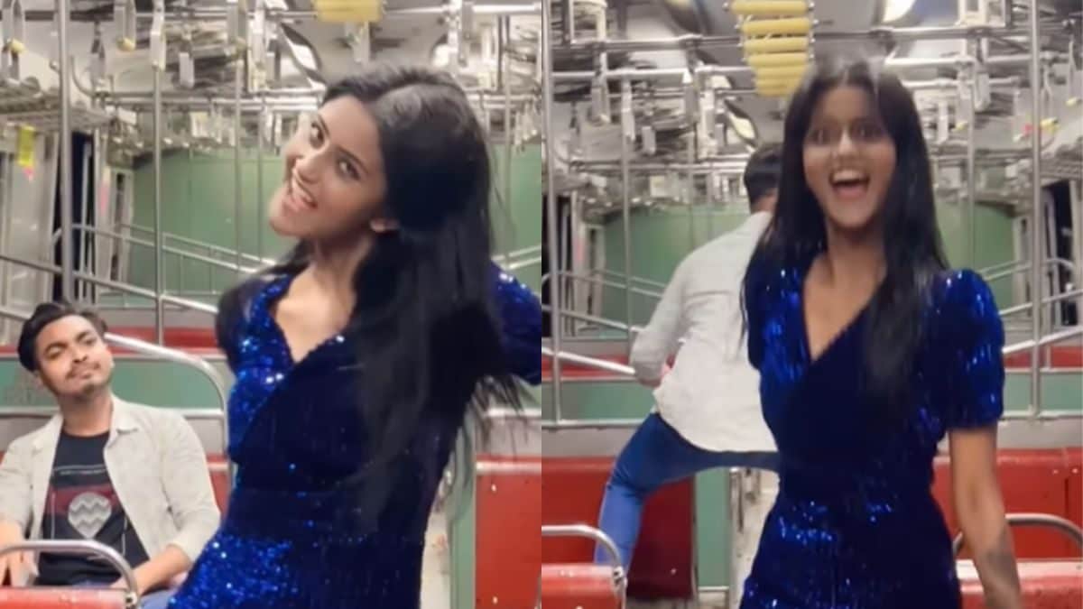 Viral Video of Girl Dancing in Mumbai Local Train Sparks Mixed ...