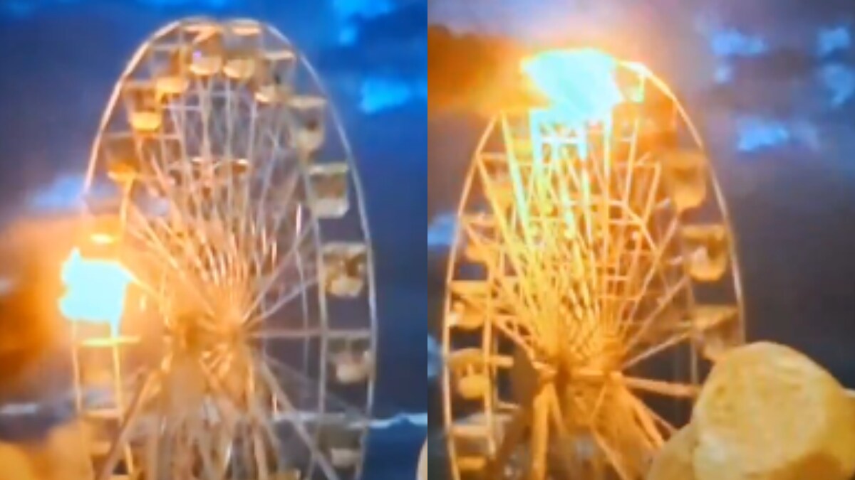 Watch: Ferris Wheel Catches Fire At German Music Festival, 65 Receive ...
