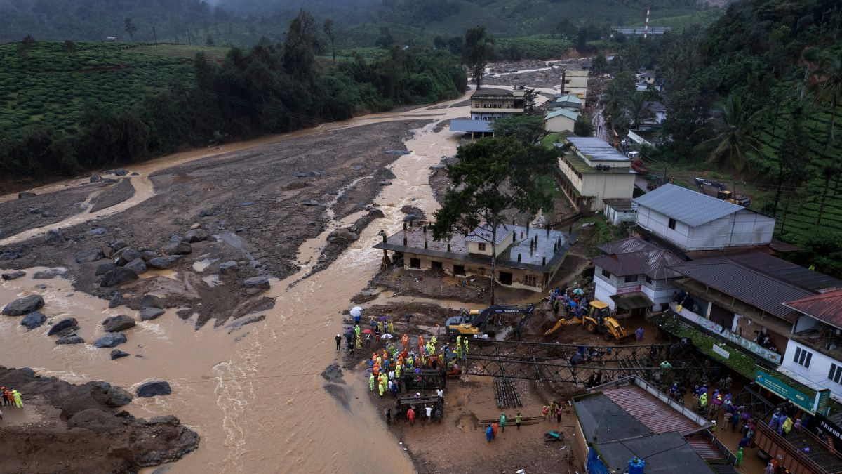 Wayanad Landslide: ISRO Releases Satellite Images Of Large-Scale ...