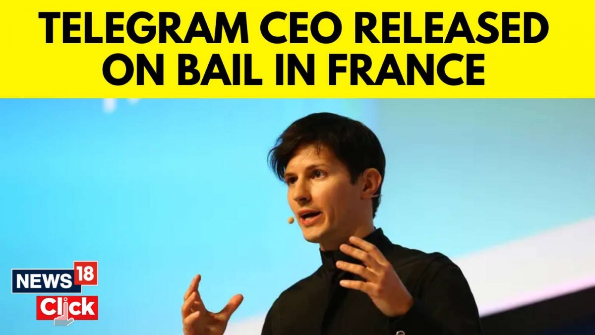 Telegram CEO Released On Bail In France - News18