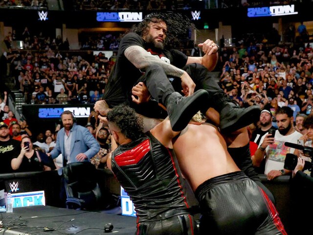 WATCH: A Returning Jacob Fatu Leads The Bloodline's Unrelenting Attack on Roman Reigns - News18