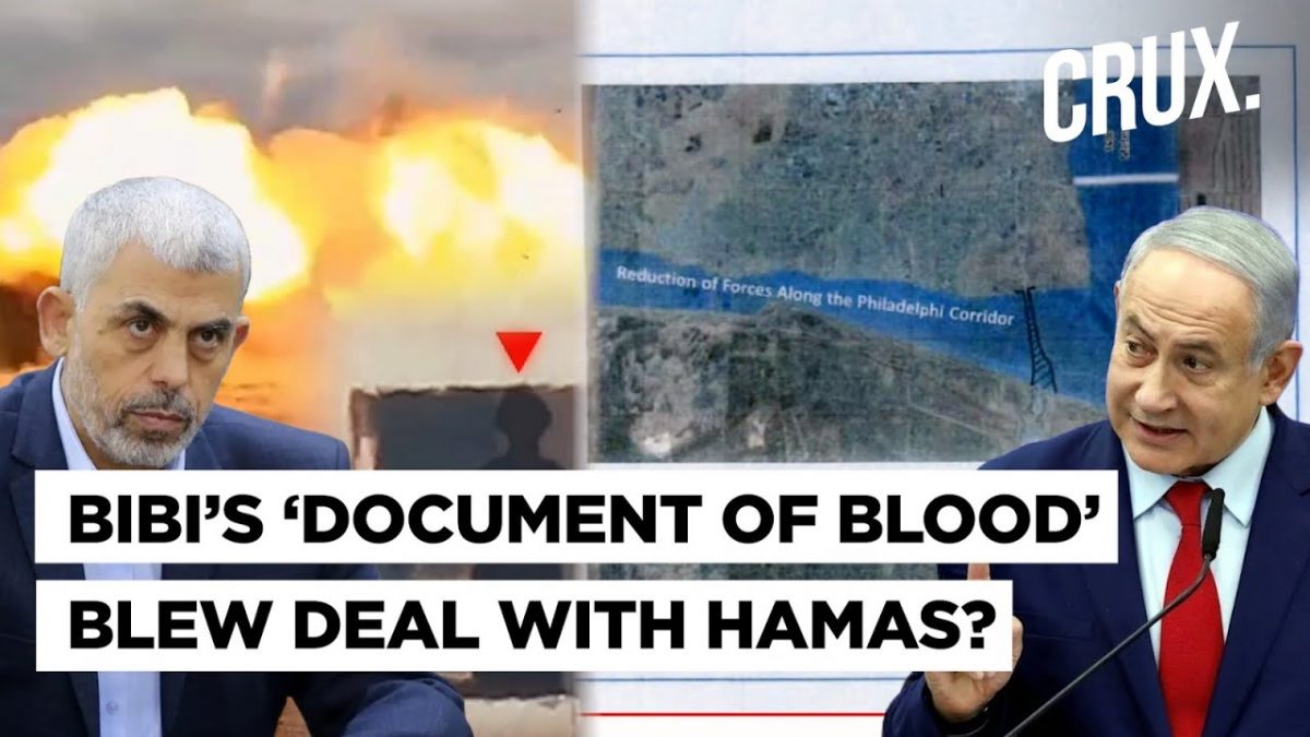 ‘Pages stained with blood…’ Netanyahu Tweaked US-Backed Hostage Deal ...