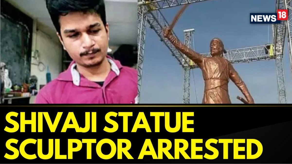 Sculptor Of The Recently Collapsed Shivaji Statue At Rajkot Fort, Has ...