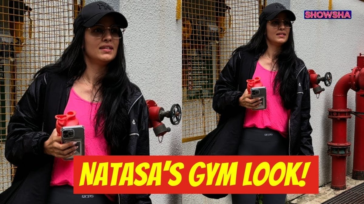 Natasa Stankovic Looks Uber Chic As She Gets Snapped At Gym | WATCH ...