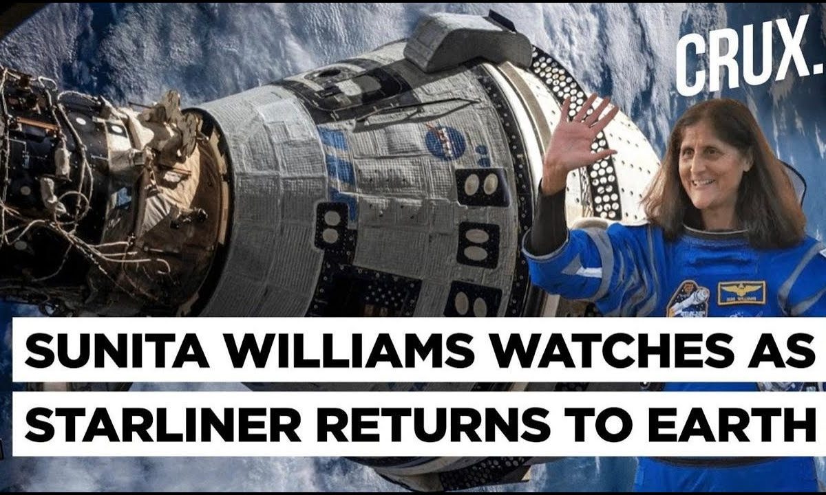 Starliner Back On Earth In "Bull's Eye Landing", Butch Wilmore & Sunita ...