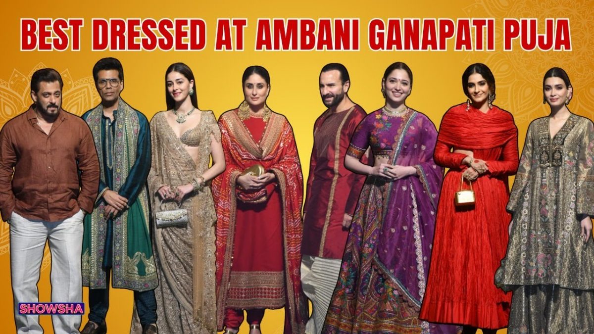 Ambani Ganpati Puja: Ananya, Sara, Salman, Kareena, Saif, Karan ...