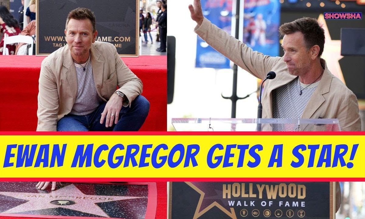 Ewan McGregor Gets Hollywood Walk Of Fame Star | WATCH | N18G - News18