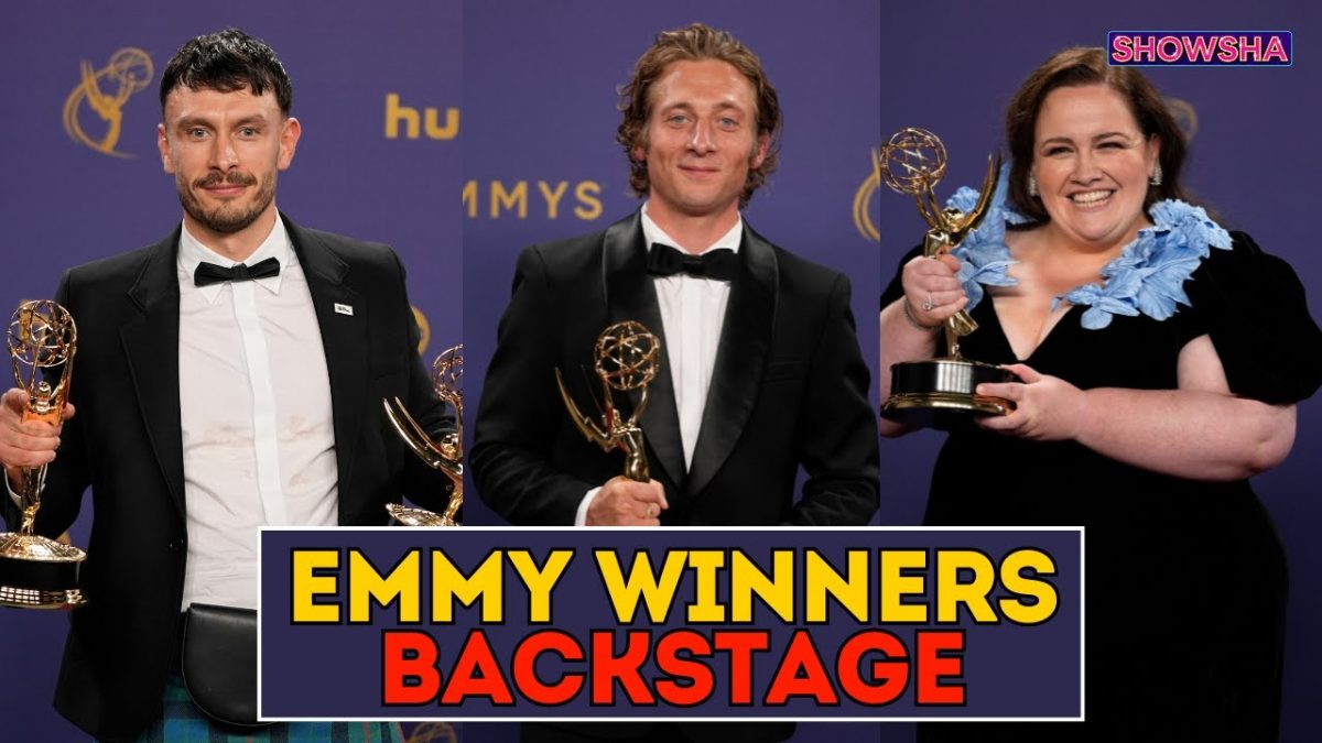 Emmy Winners Jeremy Allen White, Richard Gadd & Others Interact With ...
