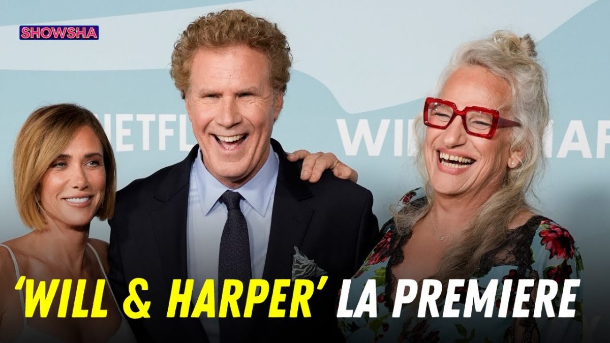 Will Ferrell & Harper Steele Make A Stylish Appearance At 'Will ...