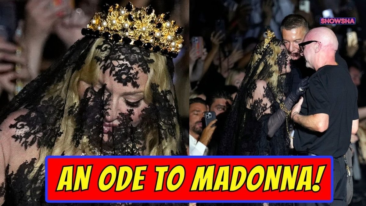 Madonna Channels 90s Glam Meets Black Widow Aesthetic In A Dramatic ...