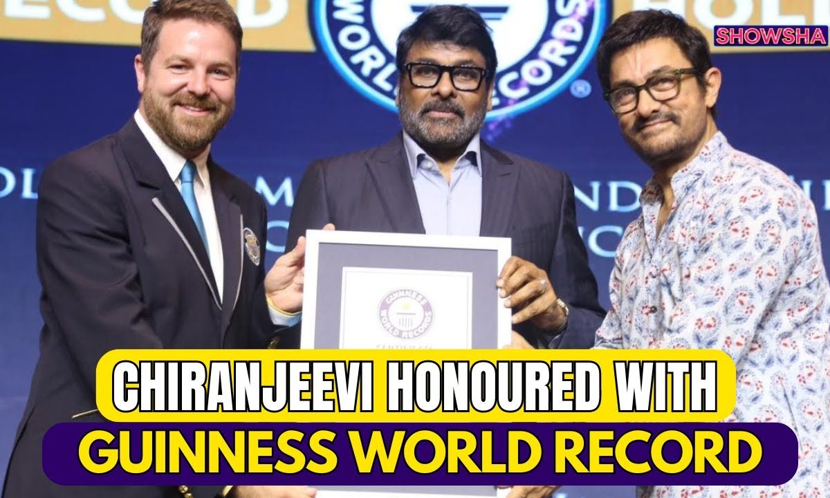 Chiranjeevi Enters Guinness World Records, Gets Honoured As The Most ...