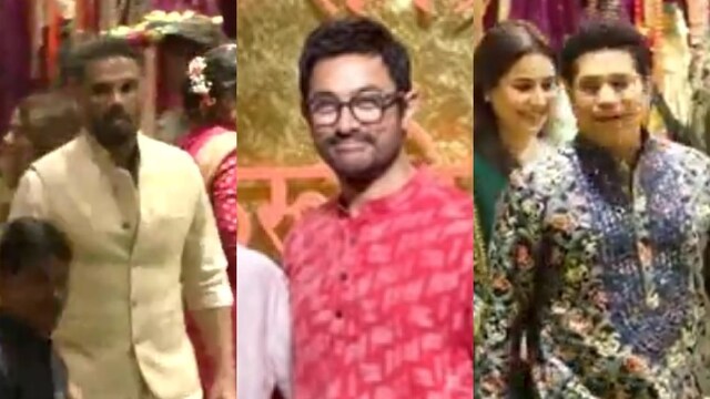 Aamir Khan, Sachin Tendulkar, Suniel Shetty, and More Attend Mukesh ...