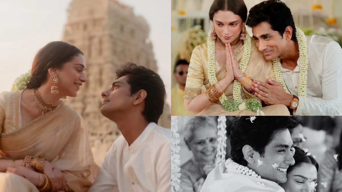 Aditi Rao Hydari Marries Siddharth in Secret Wedding Ceremony, Shares FIRST Pics: 'Mrs & Mr Adu ...